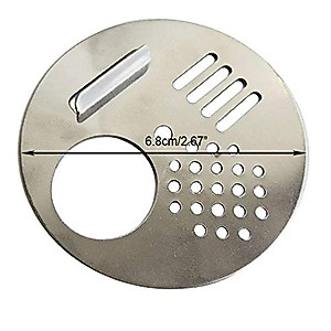 Lucas shops Stainless Steel Beehive Nuc Box Entrance Gate Beehive Tool ， Bee Hive Entrance Gate Stainless Steel Bee Entrance Discs Door for Beehive Nuc Box Bee Nest Beekeeper Tool（ 6PCS）