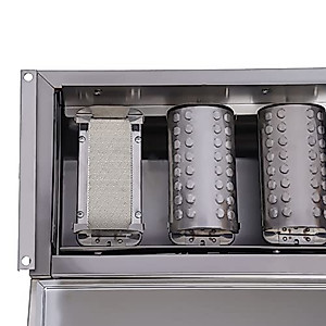 8 Burner Portable Outdoor BBQ Grill Large Stainless Steel Patio Garden Barbecue Grill Outdoor Party Grill Commercial Adjustable Height