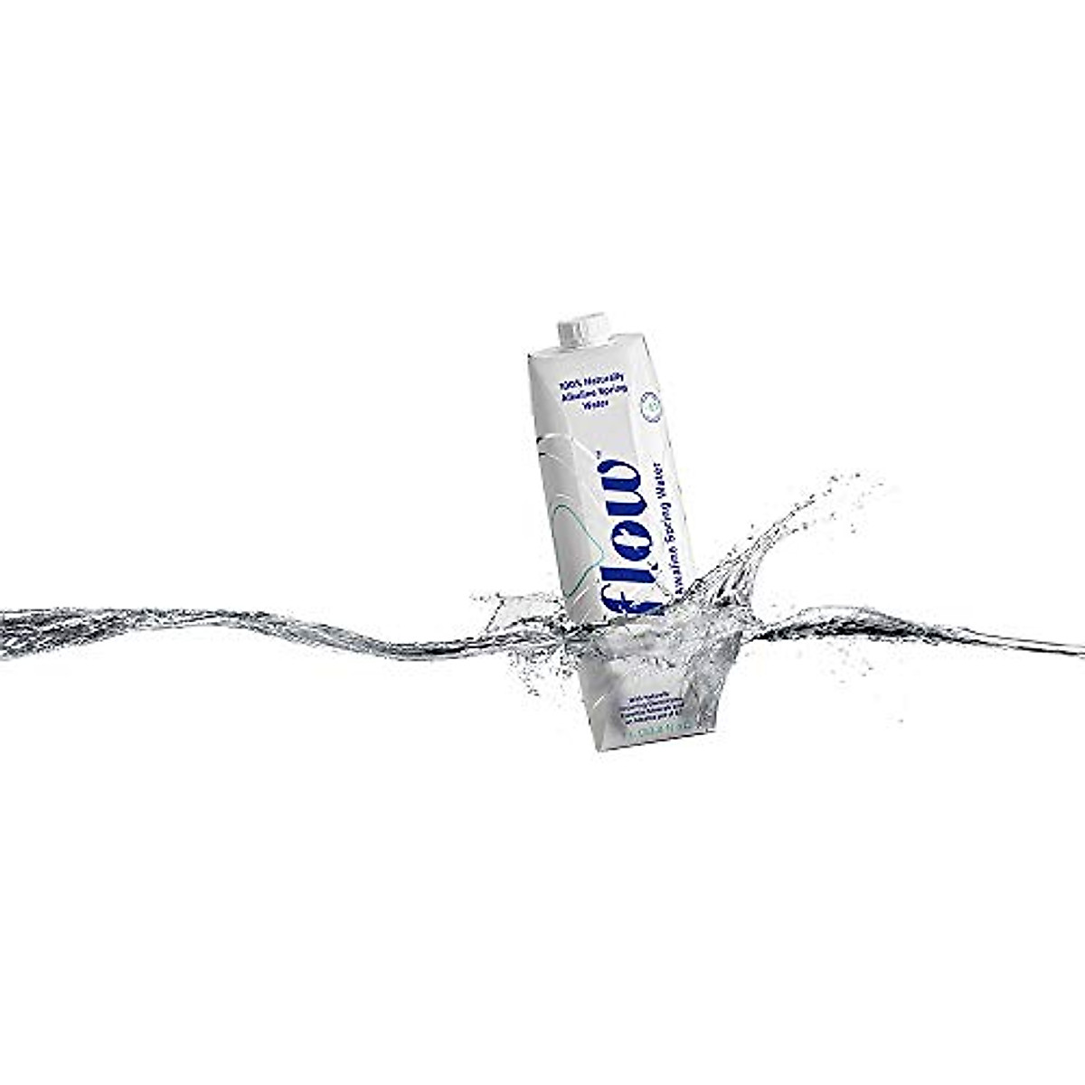 Flow Collagen Infused Watermelon Flavored Water - 100% Natural Spring Water With Liquid Collagen - Keto-Friendly, Paleo-Friendly And Gluten-Free. 6 Pack of 33.8 FL Bottles