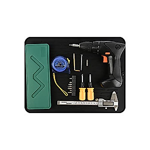 Silicone Dish Drying Mat,Drying Mat for Kitchen Counter, Silicone Trivets/Pot Holders ,Heat Resistant Mat,Easy to Drain and Clean Large Drainboard Mat, Dish Drainer Pad (17.72 x 15.75Inches, black)