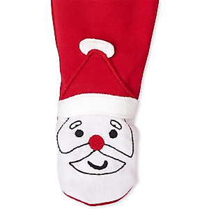 The Children's Place unisex child Family Matching Christmas Holiday Pajamas Sets, Snug Fit 100% Cotton, Adult, Big Kid, Toddler, Baby and Toddler Sleepers, 6-9 Months US