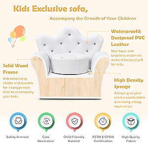 Kids Sofas, White