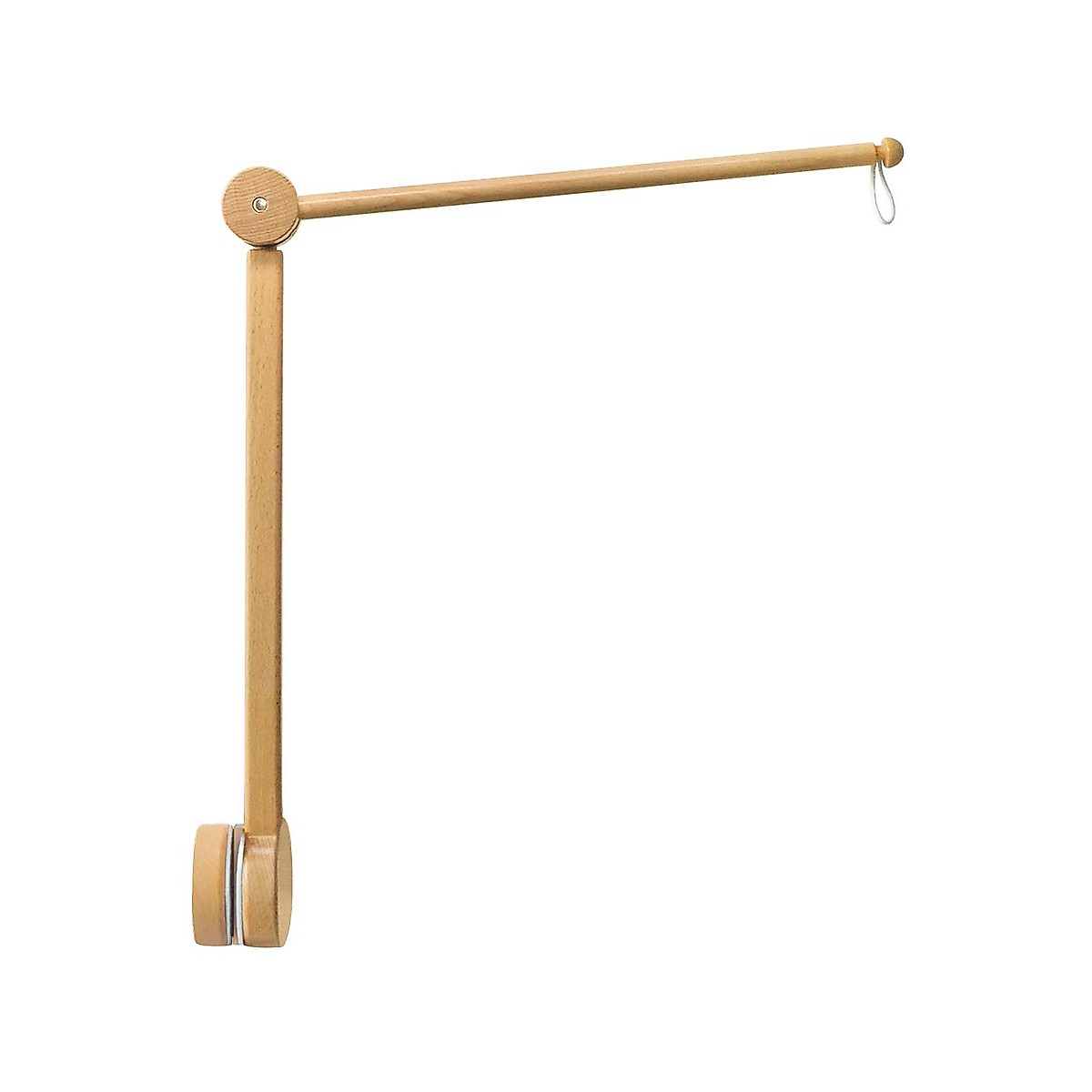 AONTUS Baby Crib Mobile Arm Infant Bed Decoration Hanger 100% Natural Beech Wood Holder Arm