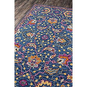 Momeni Ibiza Wool Area Rug 2' X 3' Blue