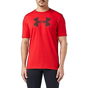 Under Armour Men's UA Big Logo Short Sleeve T-Shirt LG Red
