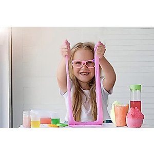 Clear Glue, 9 Oz. Elmers Colored Glue, 4 Ct. 5 Oz. Glue for Slime, School, and Clear Glue for Craft