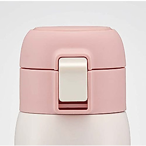 Skater STOT3 Stainless Steel Mug Bottle, Hot and Cold Retention, One-Touch 11.8 fl oz (350 ml), Moomin, Little My, Diameter 2.6 x Height 7.2 inches (65 x 182 mm)