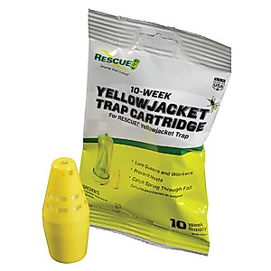 RESCUE! Yellowjacket Attractant Cartridge (10 Week Supply) – for RESCUE! Reusable Yellowjacket Traps