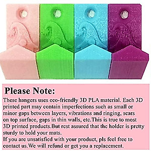 4 Pack Cutting mat Hanger/Cutting Mat Storage for Cricut, Standard Grip Cutting Mat holder for Cricut Explore One/Air/Air 2/Maker, Cut Mats Accessories for Cricut (Color Bundle)