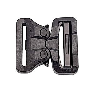 1.75 Inch ITW Nexus GT Cobra Adjustable 1.75" Buckle (Black)
