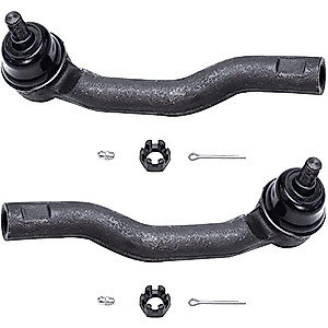 Detroit Axle - 10pc Front End Kit for 07-14 Ford Edge 07-15 Lincoln MKX 2007 2008 2009 2010 2011 2012 2013 2014, 2 Lower Control Arms 2 Sway Bars 4 Inner & Outer Tie Rods 2 Boots Replacement