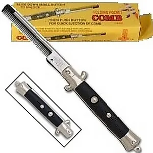 Rhode Island Novelty, Switchblade Comb Dozen Folding Blade Knife