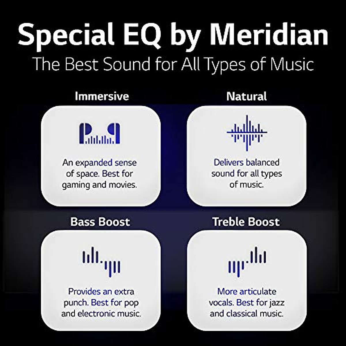 LG TONE Free FN4 - True Wireless Bluetooth Earbuds with Meridian Sound, Hypoallergenic Medical-Grade Ear gels, Noise Reduction with a close fit, Dual Microphone for Work/Home Office, Black