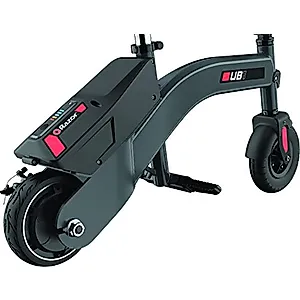 Razor UB1 Seated Electric Scooter - 8" Air Filled Front Tire, Adjustable Seat, Lightweight and Compact Design, 36V Electric Power, 250W Motor, Up to 13.5 mph, Black