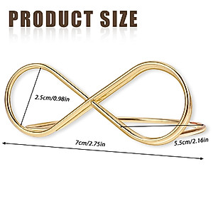 Giantree Table Number Holder Stands, 10 Pcs Place Card Holders Seating Labels Placecard Clips Knot-Shaped Display Holder Gold Photo Picture Cards Display Stand for Celebration Party Wedding 2.75 Inch