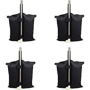 Canopy Weight Bags for Pop up Canopy Tent, Heavy Duty Sandbags for Instant Outdoor Sun Shelter Canopy Legs(4)