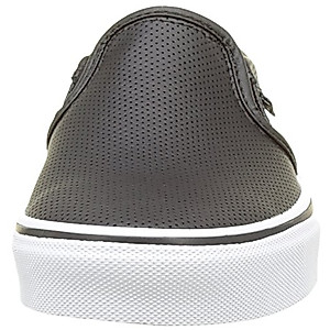 Vans Asher, Womens Trainers, Black(Black(Perf Leather)), 4 (36.5 EU)
