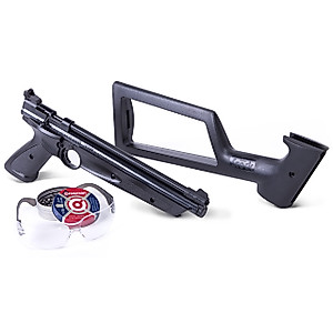 Crosman P1322KTE American Classic Variable-Pump .22-Caliber Pellet Air Pistol Kit