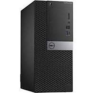 Dell OptiPlex 7050 MT Desktop Mini Tower Intel Core i5 6th Gen i5-6500 Dual Core 256GB SSD 8GB Windows 10 Pro (Renewed)