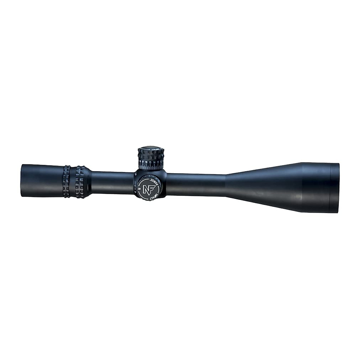 NIGHTFORCE NXS 8-32x56mm F2 30mm Tube Black Hunting Gun Scope - ZeroStop Parallax Adjustable Second Focal Plane Long-Range Shooting Scope, Moar - 20 MOA Reticle (C437)