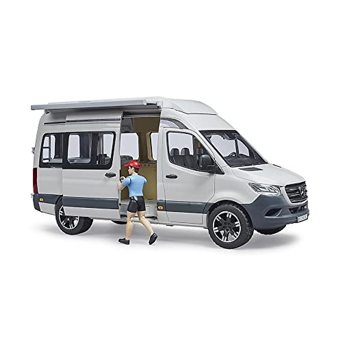 Bruder 02672 MB Sprinter Camper with Driver Figure, 1:16 Scale