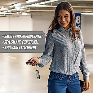 Guard Dog Security Bling it On Pepper Spray, Keychain with Safety Twist Top, Mini and Easy Carry, Lightweight and Fashionable, Maximum Police Strength OC Spray, 16 Feet Range, 0.5 fl oz