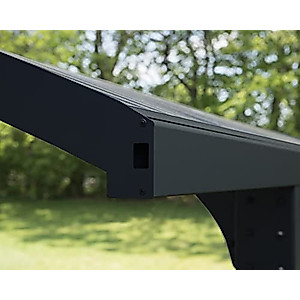 Palram - Canopia Arizona 10 Ft. x 16 Ft. x 9 Ft. Breeze 5000 Single Carport Aluminum Metal Frame and Polycarbonate Panels Car Port for Outdoor Driveway Car, Truck, RV, Boat Storage (Gray/Bronze)