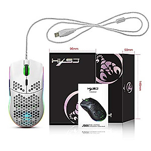 J900 6400DPI Six Level Adjustable DPI Mouse