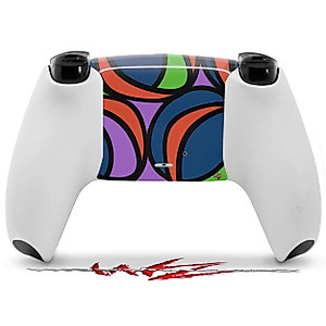 WraptorSkinz Skin Wrap compatible with Sony PS5 DualSense Controller Crazy Dots 02 (CONTROLLER NOT INCLUDED)