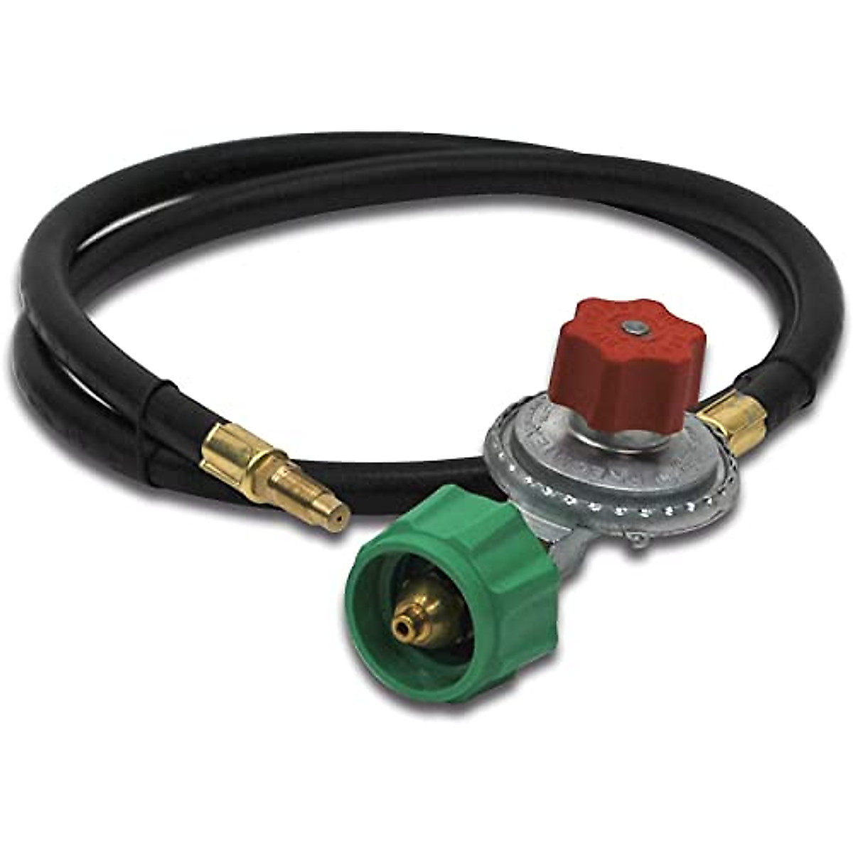 Martin Portable Outdoor Propane Burner Cooker Stand Regulator 4' Hose 65,000 BTU/Hour