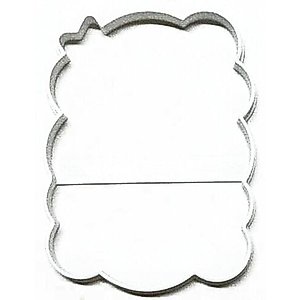 TWINKLE BABY STAR FRAME PLAQUE OUTLINE SHOWER GENDER COOKIE CUTTER USA PR3135 - SANJAYA STORE