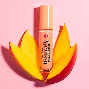 Too Faced Hangover Pillow Balm Ultra-Hydrating Lip Balm | Hyaluronic Acid + Moisturizing, 0.2 Fl Oz, Mango Kiss
