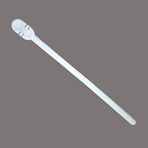 Animalplast 6 Pack of Durable Plastic Bird Perch Small Size 30.5 cm - 12 inch White, Plastic Stand Perches Holders