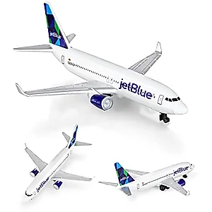 Joylludan Model Planes Jet Blue Model Airplane Toy Plane Aircraft Model for Collection & Gifts