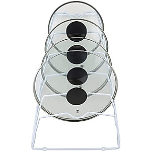 PAN LID HOLDER Storage Rack Wall Mount Pot Cover Organizer Kitchen Accessories
