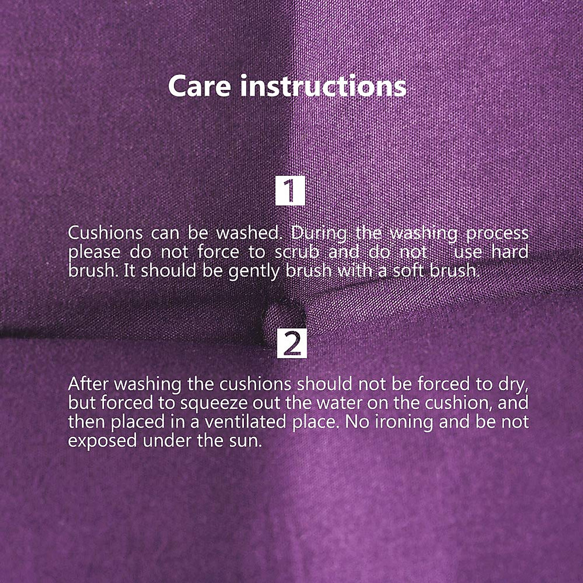 Scorpiuse Chair Pads with Ties 15"x15" Non-Slip Soft Seat Cushions Set of 4 Breathable Pearl Cotton Filling Seat Cushion for Dining Living Room Kitchen Office Chair Den (15" x 15", Purple)