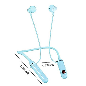 #7jK572 Bluetooth Headphones Bluetooth 5 0 Wireless Earbuds Sports in-Ear Earphones W/Mic HiFi Stereo Deep Bass Headsets Magn