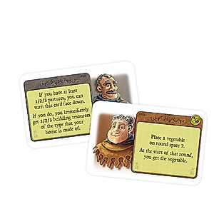 Agricola (Revised Edition) Consul Dirigens Deck Expansion | Farming Strategy Game | Advanced Board Game | Ages 12+ | 1-4 Players | Avg. Playtime 90 Mins | Made by Lookout Games, Multicolor (LK0142)