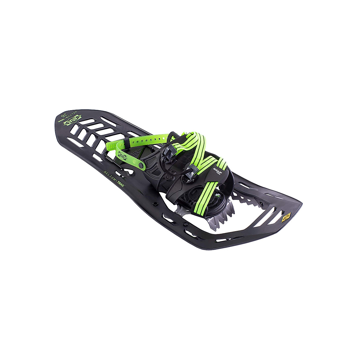 Atlas Snowshoes Helium-Trail Kit, Black/Bright Green, 23