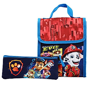 Paw Patrol Heroes Nickelodeon 6-Piece Backpack accessories Set for boys