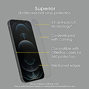 OtterBox AMPLIFY GLASS SERIES Screen Protector for iPhone 13 Pro Max (ONLY) - CLEAR