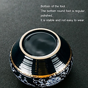 Ceramic Storage Jars, Exquisite Glaze Food Canisters for Kitchen Spice Storage,Tea Caddy Storage,Coffee Jar,Condiment Jar with Seald Lid