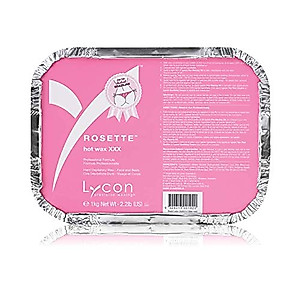 Lycon Wax ~ ROSETTE HOT WAX XXX 1kg / 35oz Strip-less wax