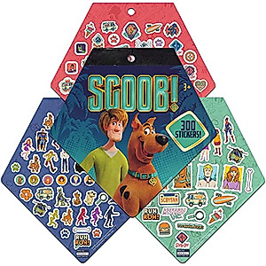 Warner Toys Scooby Doo Backpack for Kids, Toddlers - Bundle with 15 inch Scooby Doo Backpack Plus Scooby Stickers and Highlights Activity Book (Kids Backpacks)