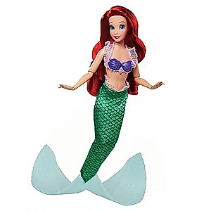 Disney Store Official Ariel Story Doll, The Little Mermaid, 11 Inch, Fully Posable Toy in Glittering Outfit - Suitable for Ages 3+ Toy Figure, Gifts for Girls, New for 2023?