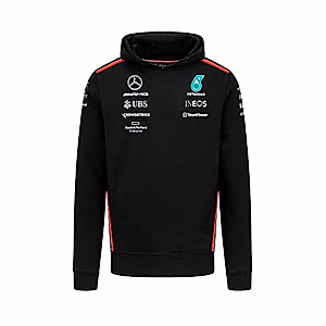 Mercedes AMG Petronas Formula One Team - 2023 Team Hoodie - Black - Men - Size: L