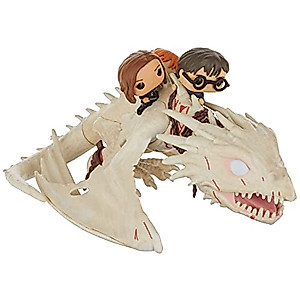 Funko Pop! Rides: Harry Potter - Gringotts Dragon with Harry, Ron, and Hermione, Vinyl Figure