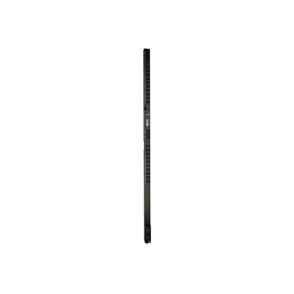 Tripp Lite PDU Switched 5/5.8kW 208/240V 20 C13 & 4 C19 30A LX Platform L6-30P Vertical 0URM Rack-Mount TAA (PDUMV30HVNETLX) Red