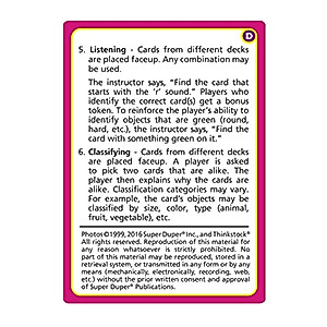 Super Duper Publications | Articulation Photos J Fun Deck Flash Cards | Educational Learning Resource for Children