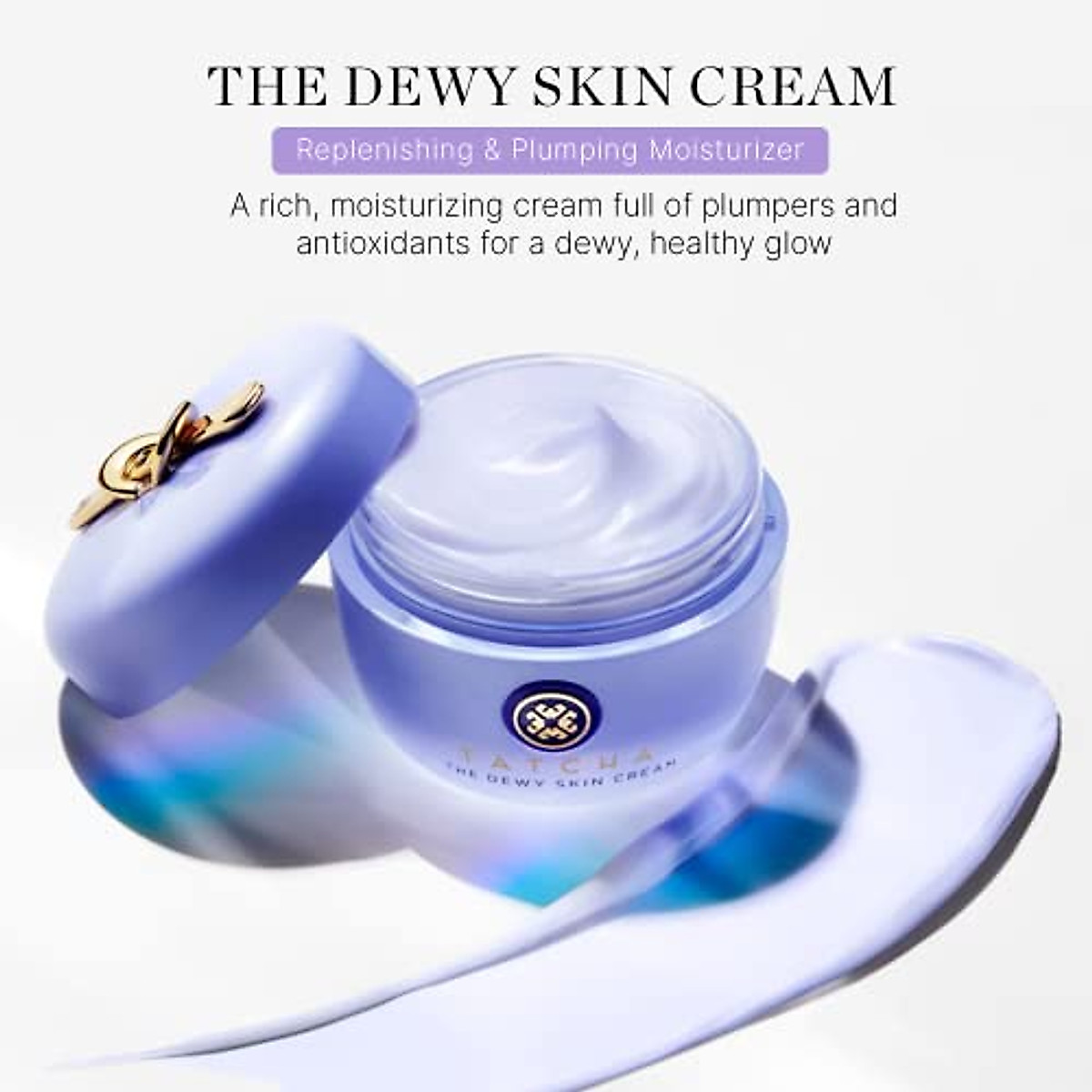 TATCHA The Dewy Skin Cream: Rich Cream to Hydrate, Plump and Protect Dry and Combo Skin - 50 ml / 1.7 oz